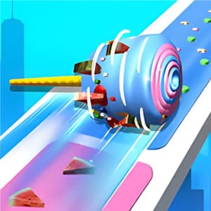 Cotton Candy Roll 3D - Candy Making Master