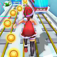 Subway Santa Princess Runner 🎅 Adventure Free