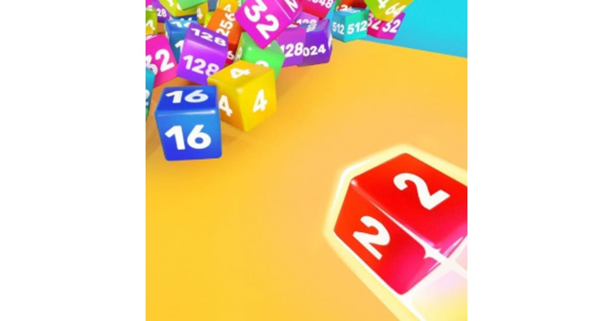 Chain Cube 2048 3D 2 - Play Chain Cube 2048 3D 2 Game Online
