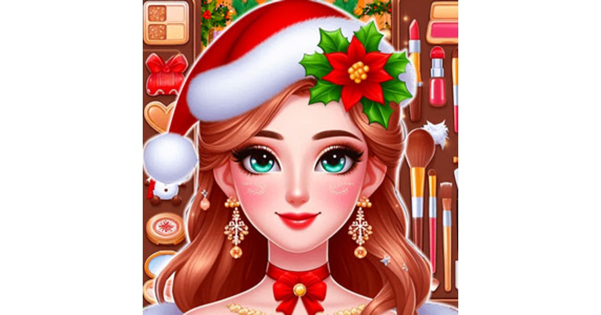Christmas Makeover for Beauty Girls