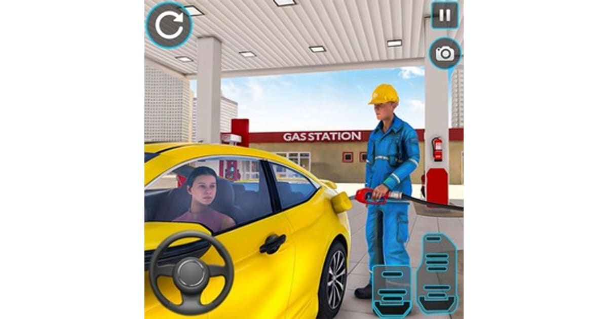 City Gas Station Simulator - Management Game G+