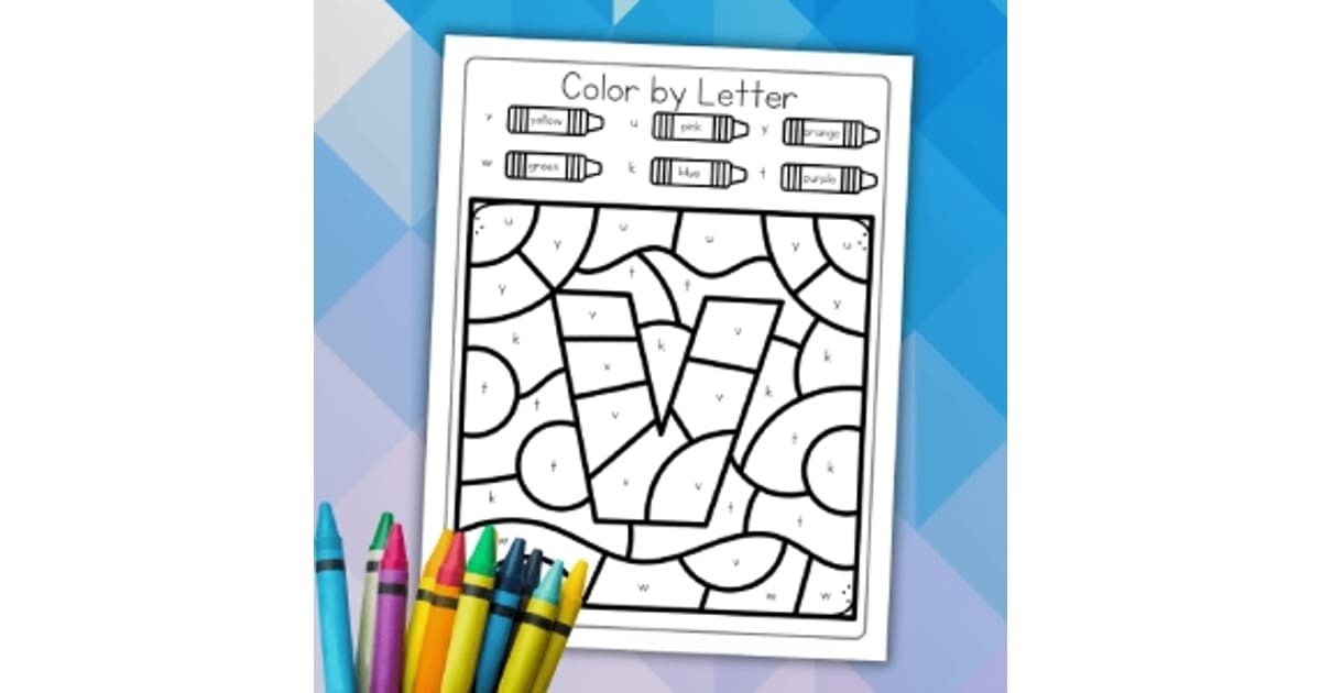 Coloring Book: Letter V Game - Play Online