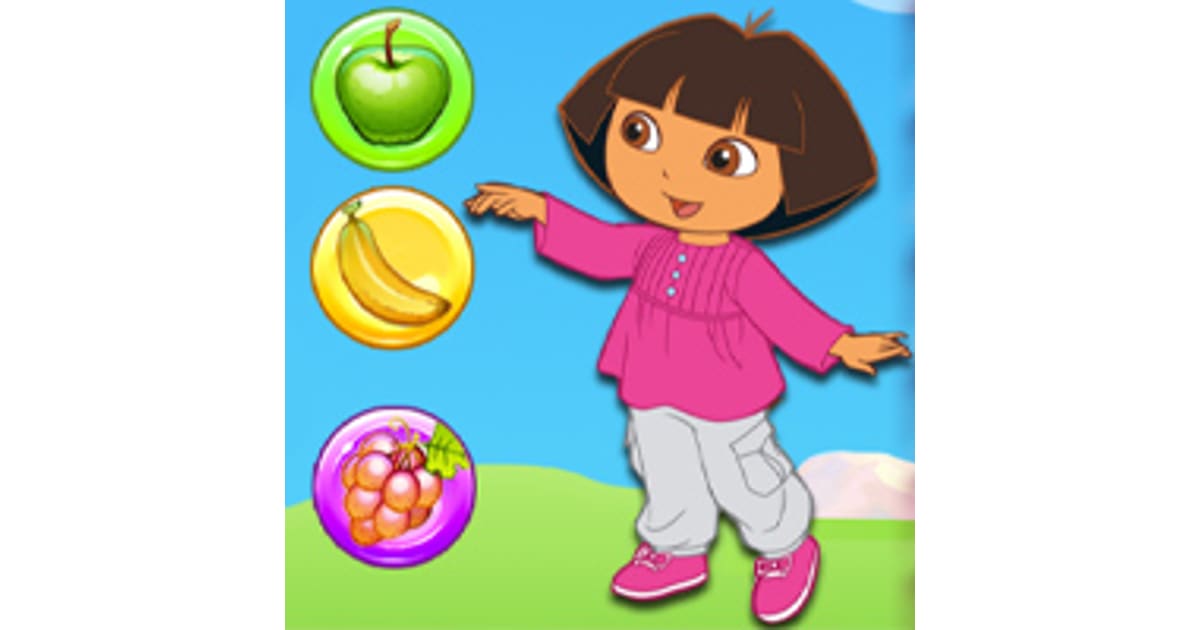 Dora Fruit Bubble - Play Dora Fruit Bubble Game Online