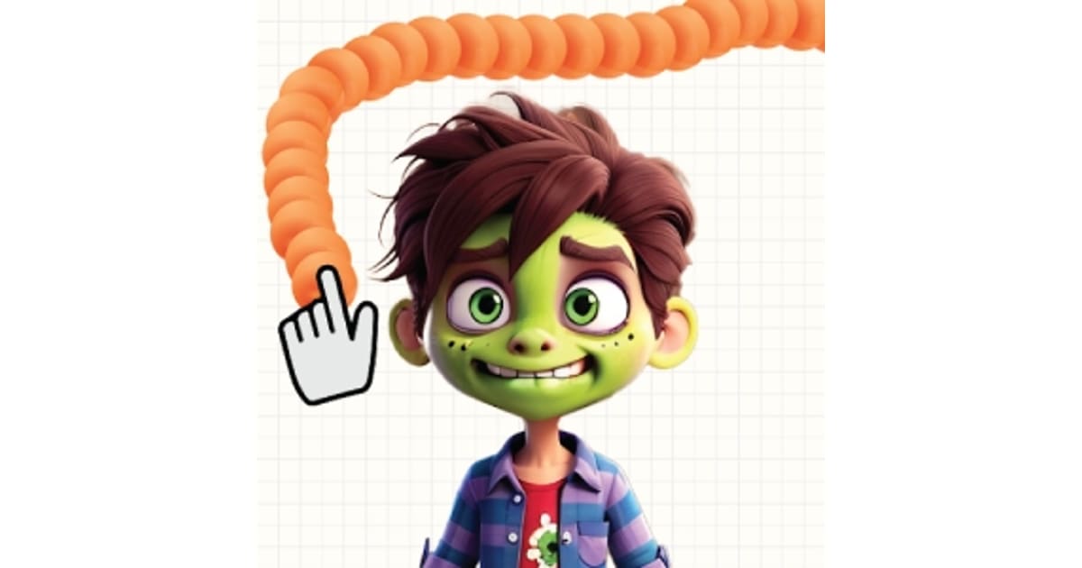 Draw To Smash Zombie: Logic Puzzle Game