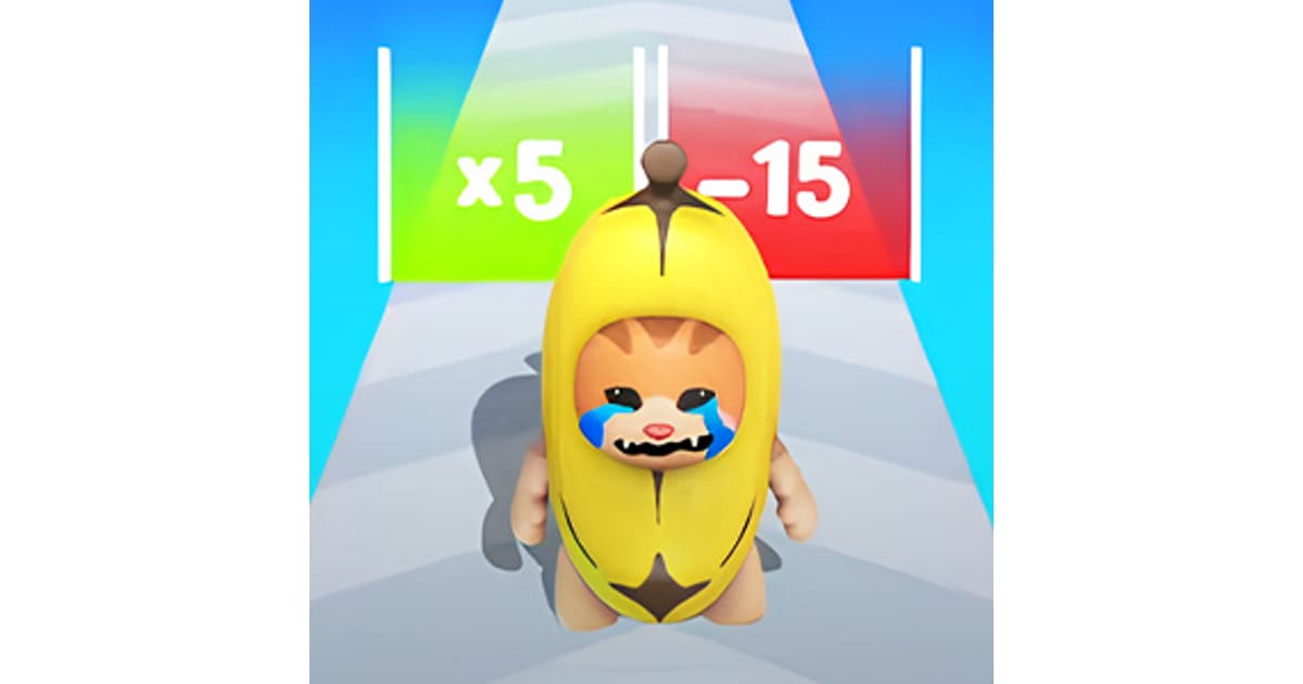 Epic Banana Run: Merge Master - Running 3D Online