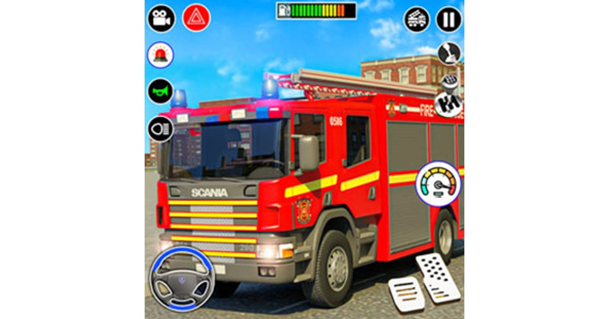 Fire Truck Driving Simulator - Simulation Online
