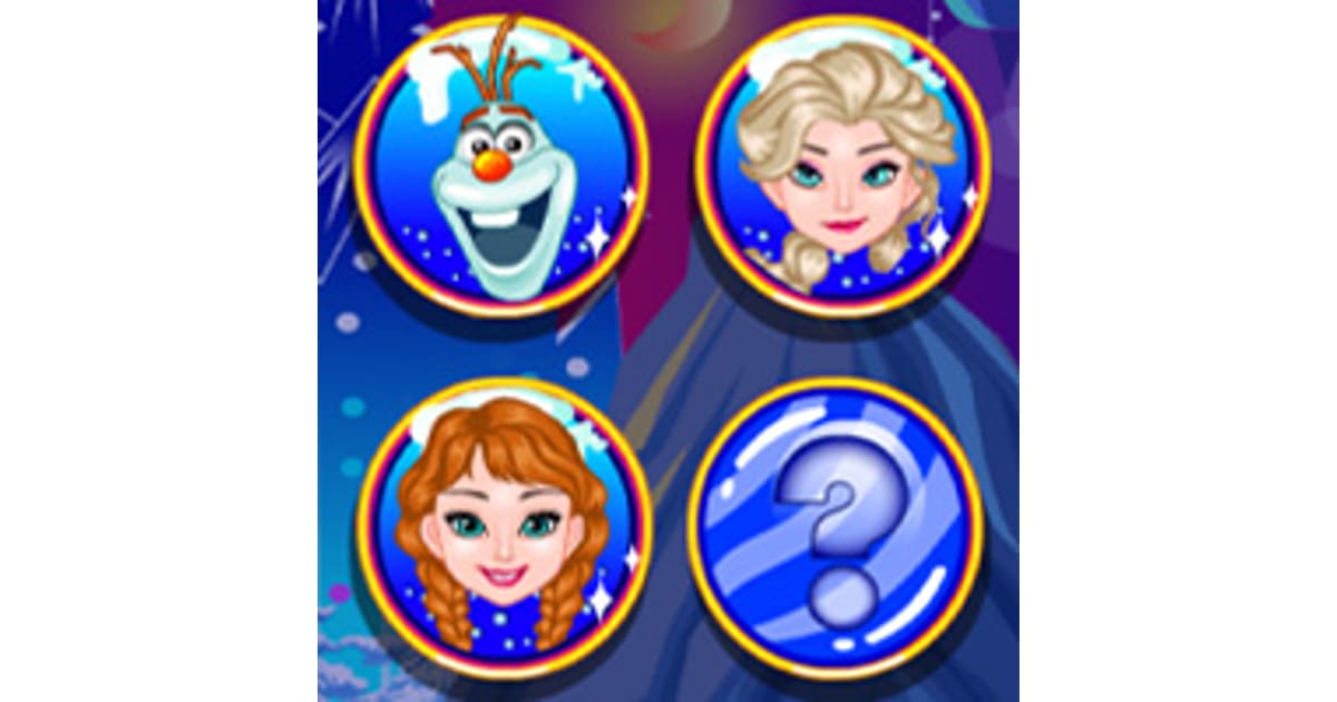 Frozen Memory Trainer Game - Play Online