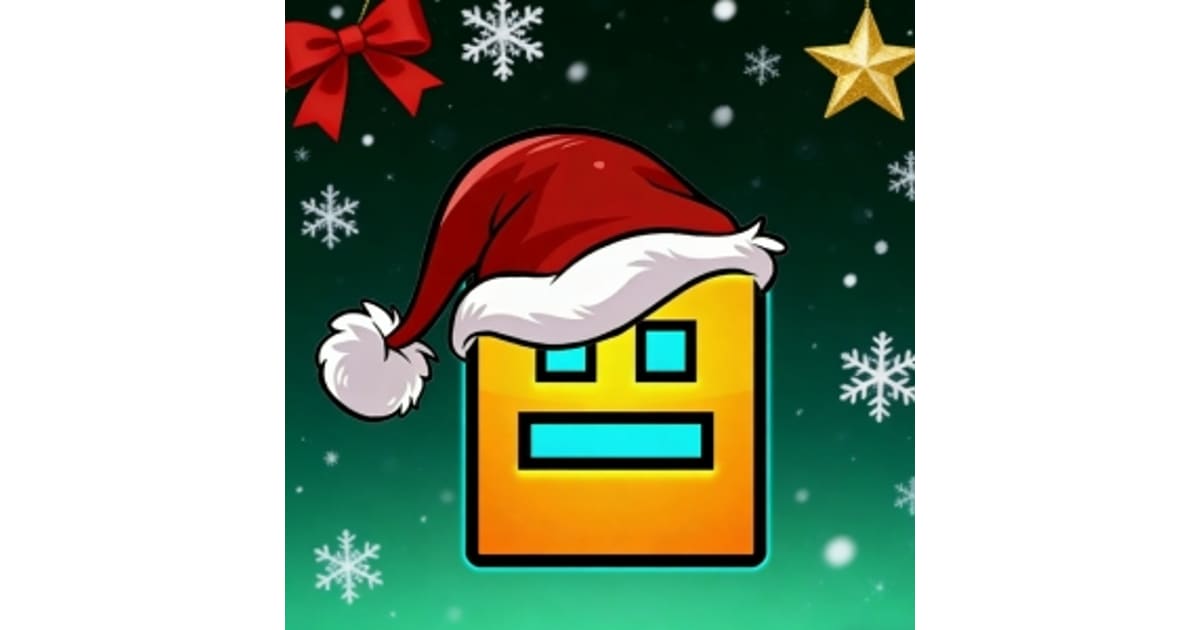 Geometry Dash Christmas Jumping Games | Puzzlegame