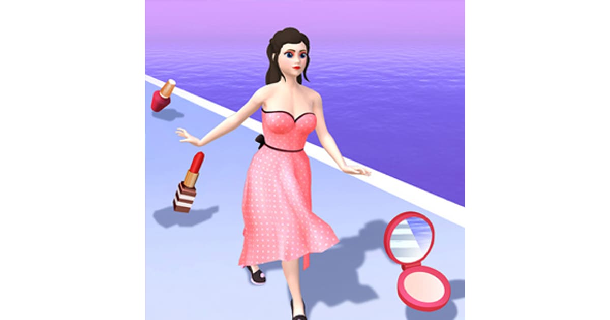 Girl Run Beauty 3D - Play Girl Run Beauty 3D Game Online