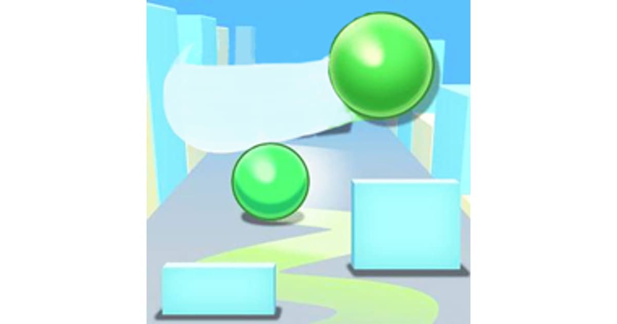 Green Ball 🕹 Endless Sliding Online