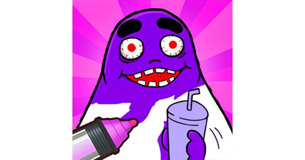 Grimace Coloring Book - Play Free Online