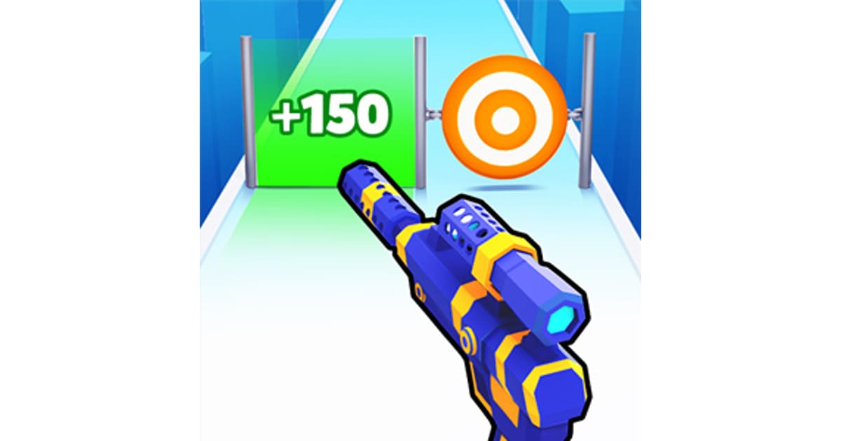 Gun Rush Fun Run Game