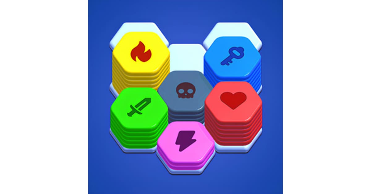 Hexa Sort Master 🍭 Stack Puzzle
