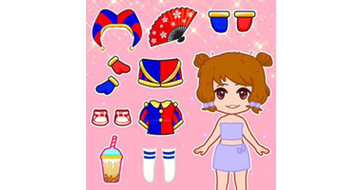 Lovely Doll Dress Up Game 👗 Design Free Online