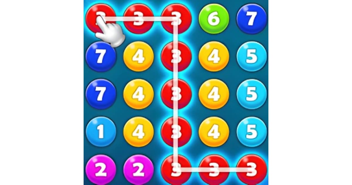 Merge Bubble Number - Play Merge Bubble Number Game Online