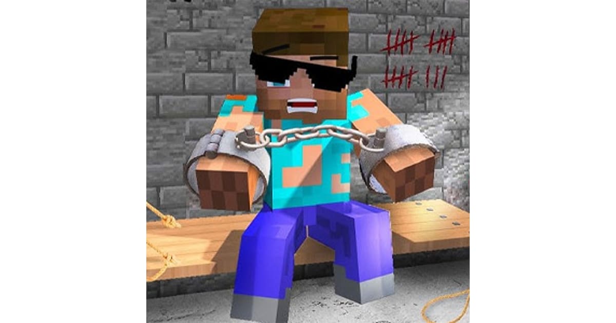 Noob Zombie Prison Escape - Free Minecraft Game