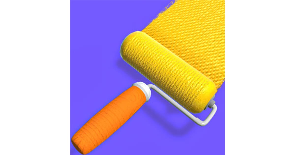 Paint Roll 3D - Play Paint Roll 3D Game Online