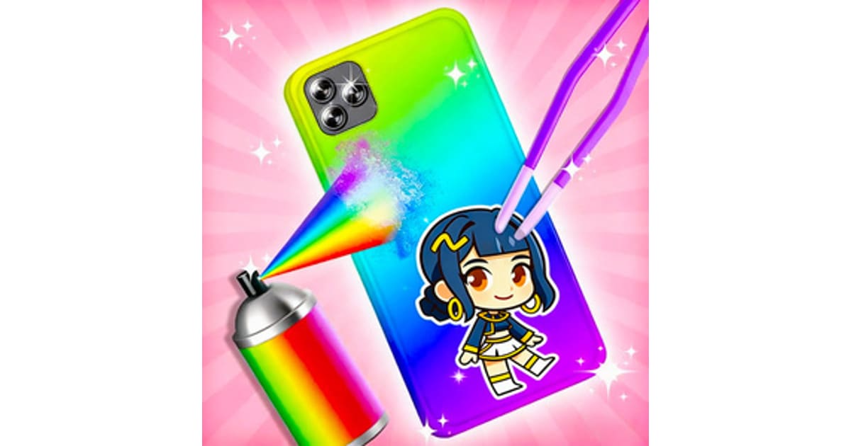 Princess Clear Phone Case DIY - Fun Unblocked Game