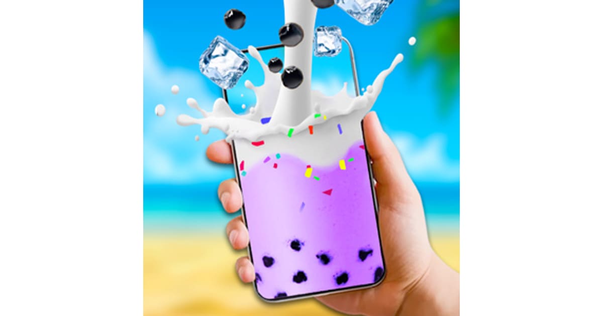 Rainbow Bubble Milk Tea Maker - Fun Cooking Game
