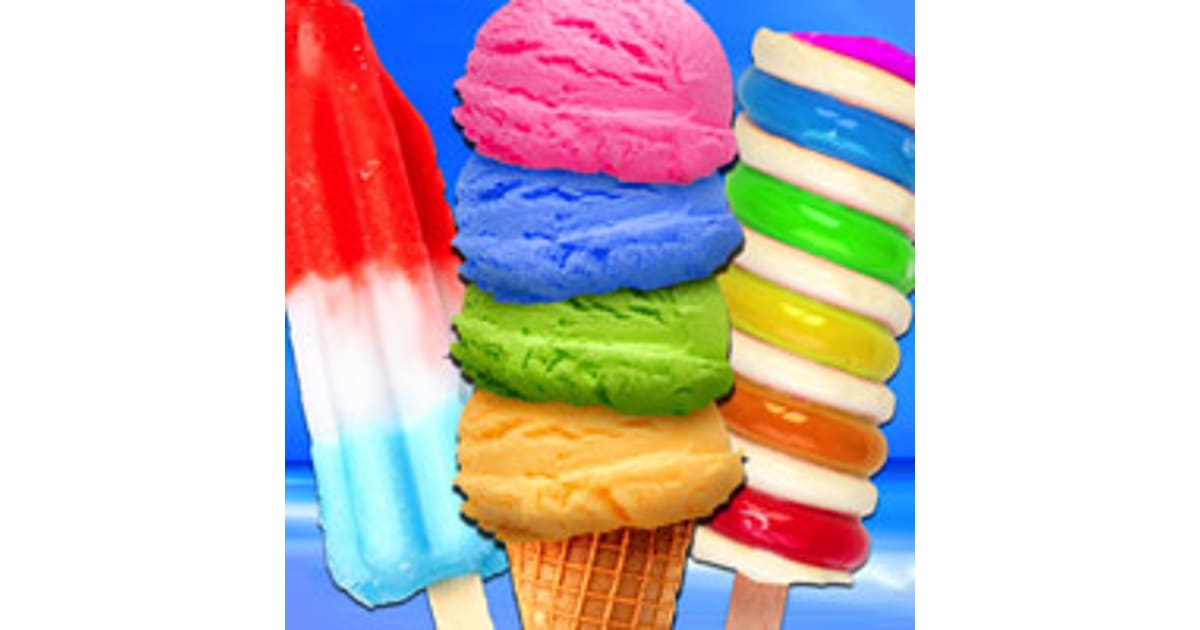 Rainbow Ice Cream And Popsicles Game - Play Online