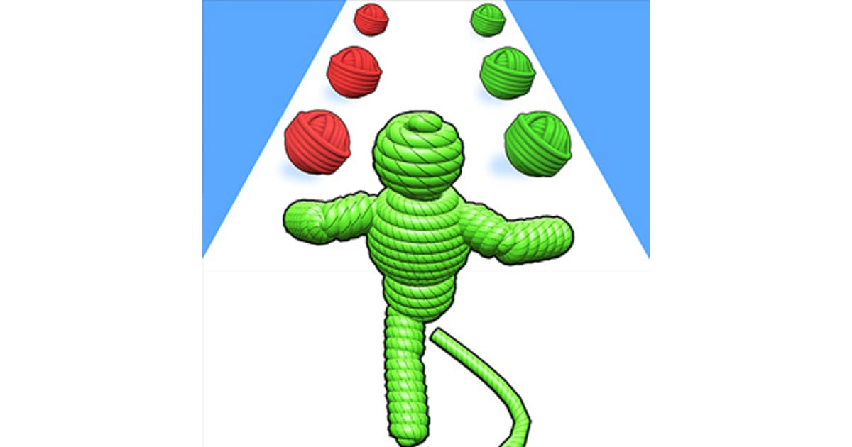 Rope-man Run 3D - Play Rope-man Run 3D Game Online