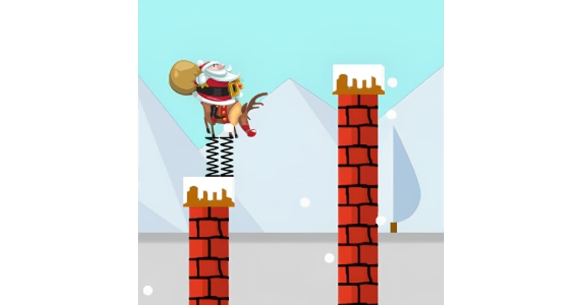 Santa Hop! - Play Santa Hop! Game Online