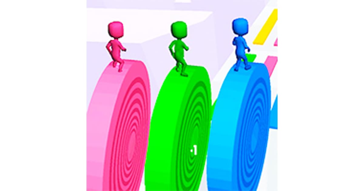 Spiral Stack Rush 🏃‍♂️ Collect Colorful Roll