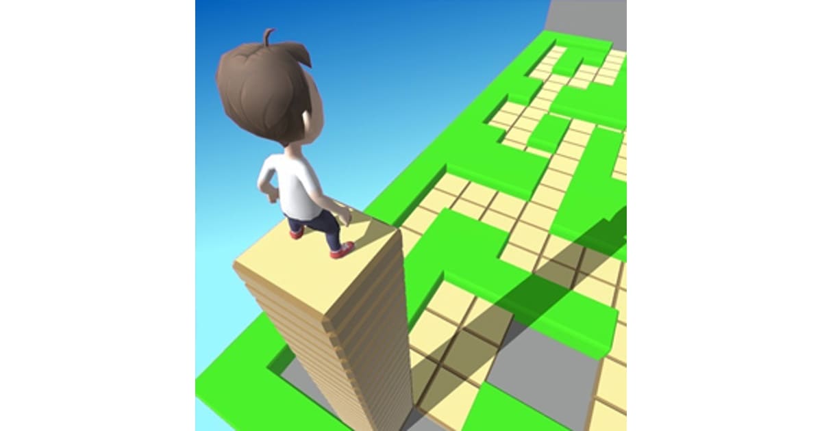 Stacky Dash 💠 Puzzle Maze Game