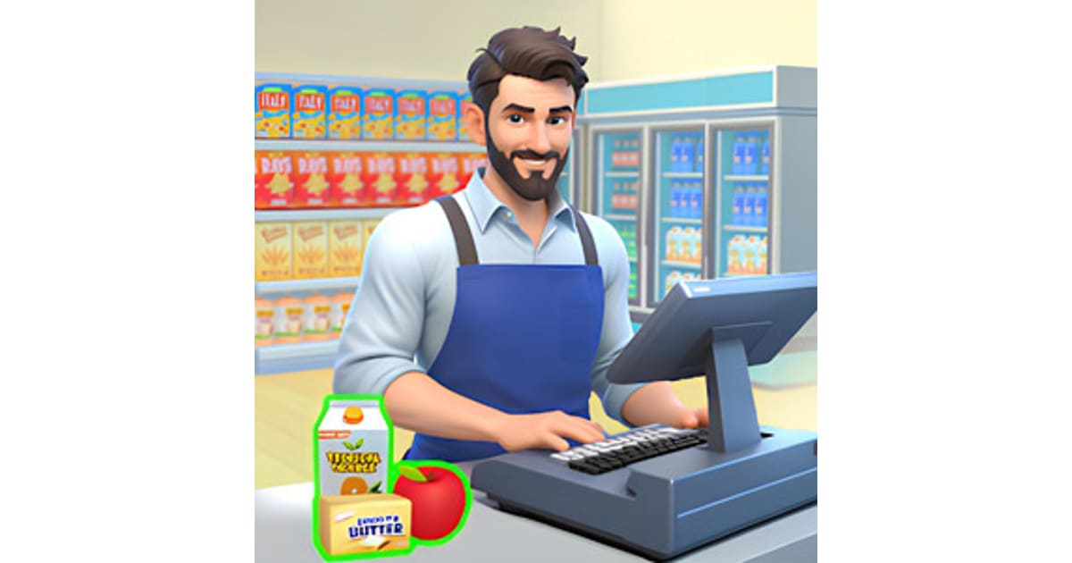 Supermarket Manager Simulator - Business Game