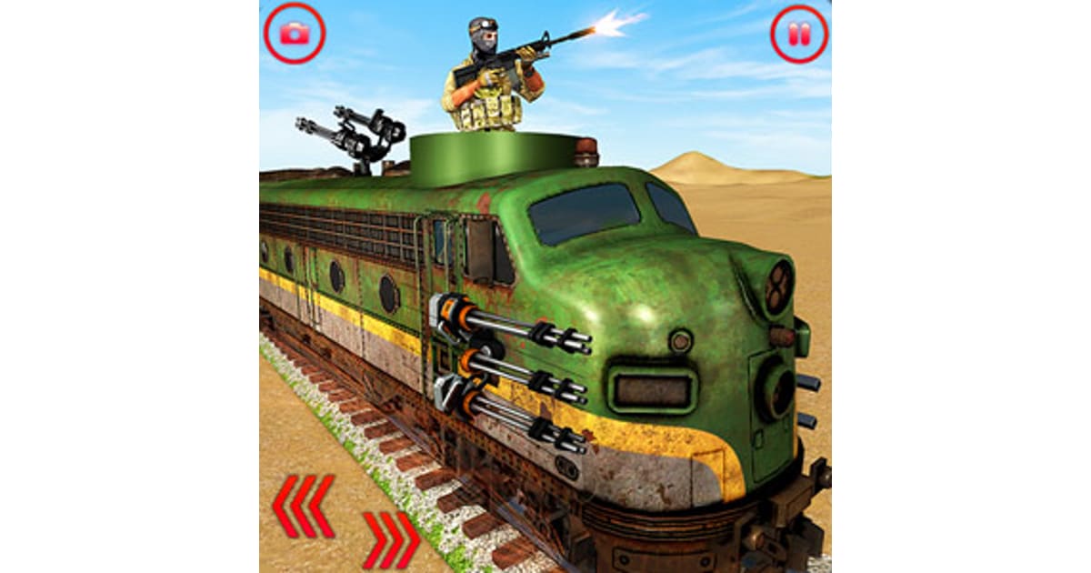 Train Artillery Adventure - Best Shooting Game
