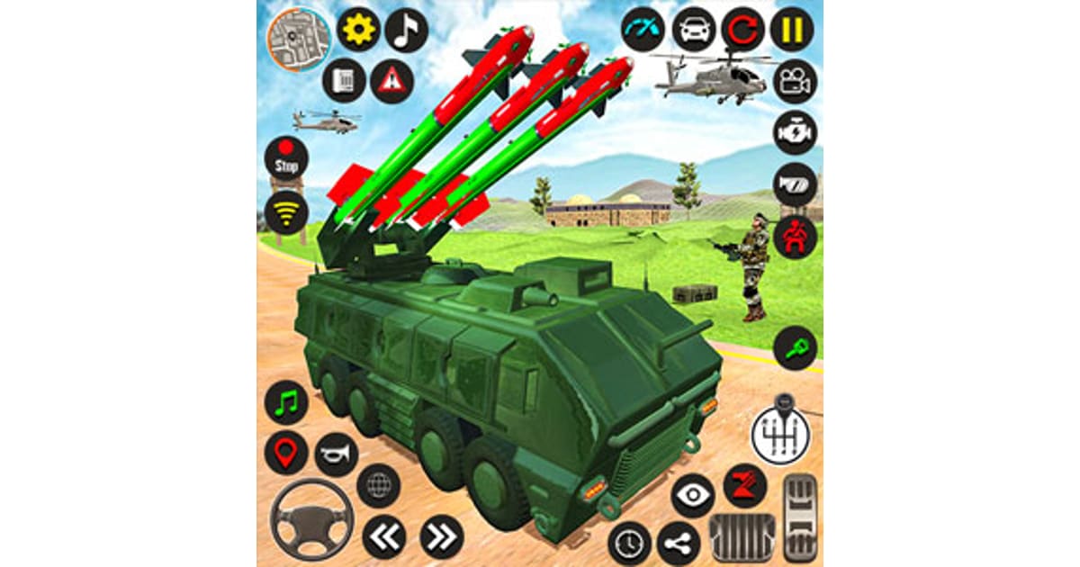 War Truck Weapon Transport Game - Play Online
