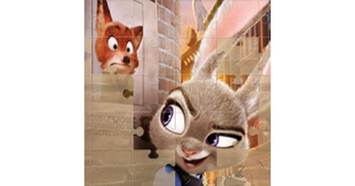 Zootopia Jigsaw Puzzle Game - Play Online