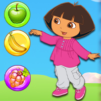 Dora Fruit Bubble - Free Dora Fruit Bubble Game Online